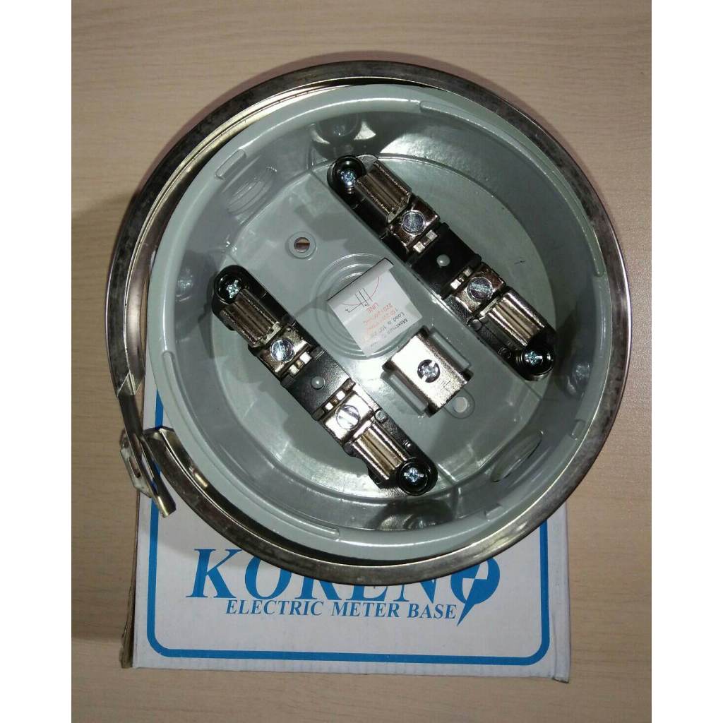 KORENO Electric Meter Base - Round Type Brand | Shopee Philippines