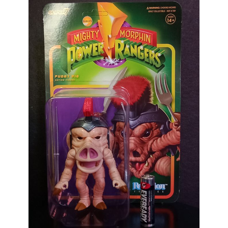 power ranger mighty morphin figure pudgy pig action figure hasbro ...