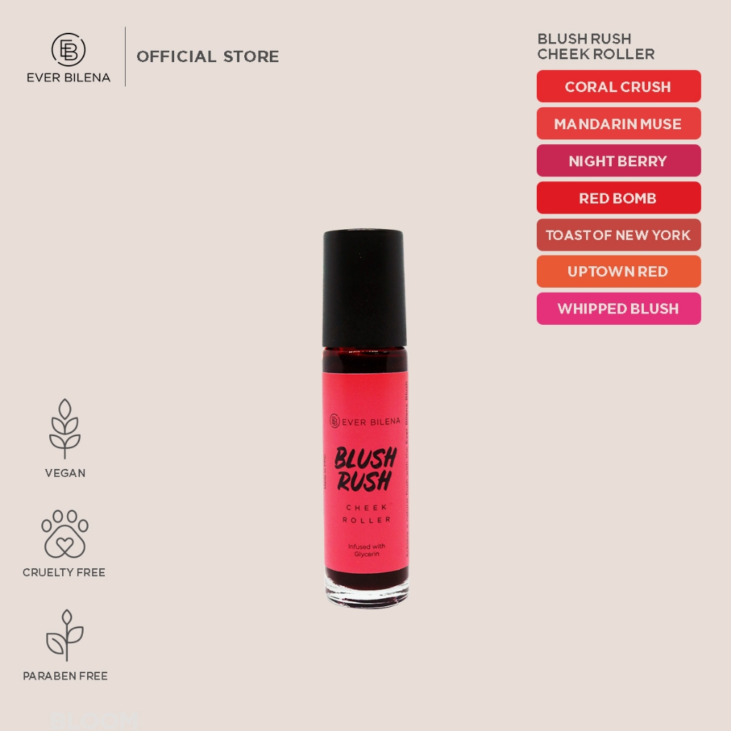 EB Blush Rush Cheek Roller [Lip tint, Cheek Tint, Multi use, Makeup ...