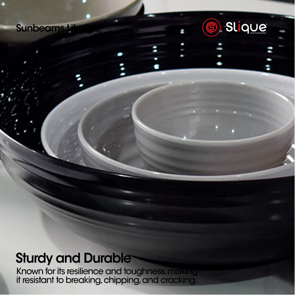 SLIQUE Premium Melamine Bowl 6 inches, Serving Bowl, Dinner Bowl ...
