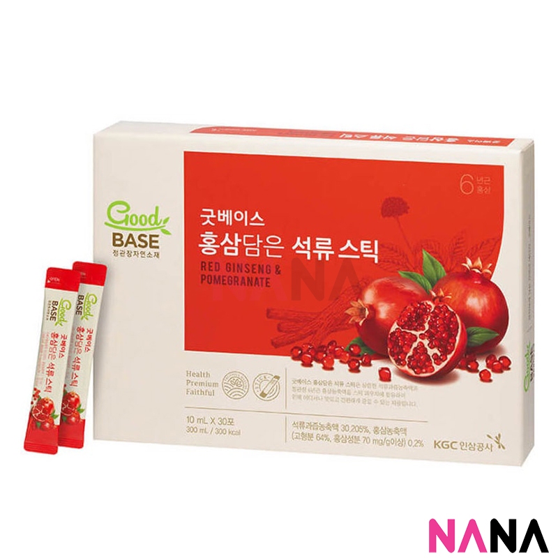 Cheong Kwan Jang Good Base Red Ginseng with Pomegranate 10ml X 30 (EXP ...