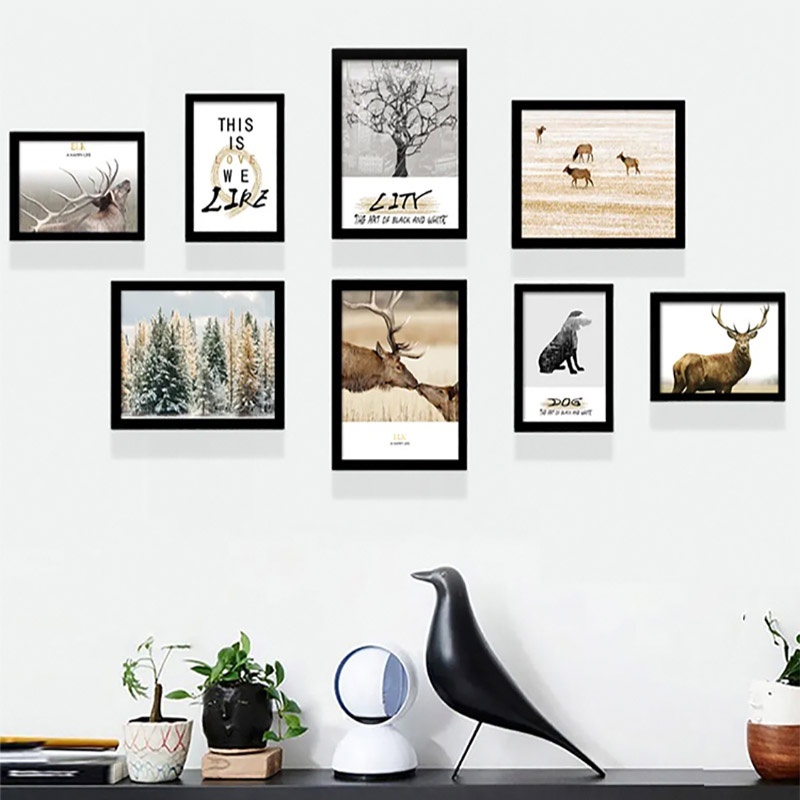 A4/A3 Magnetic Sign Holder Wall Mount Self-Adhesive Picture Poster ...