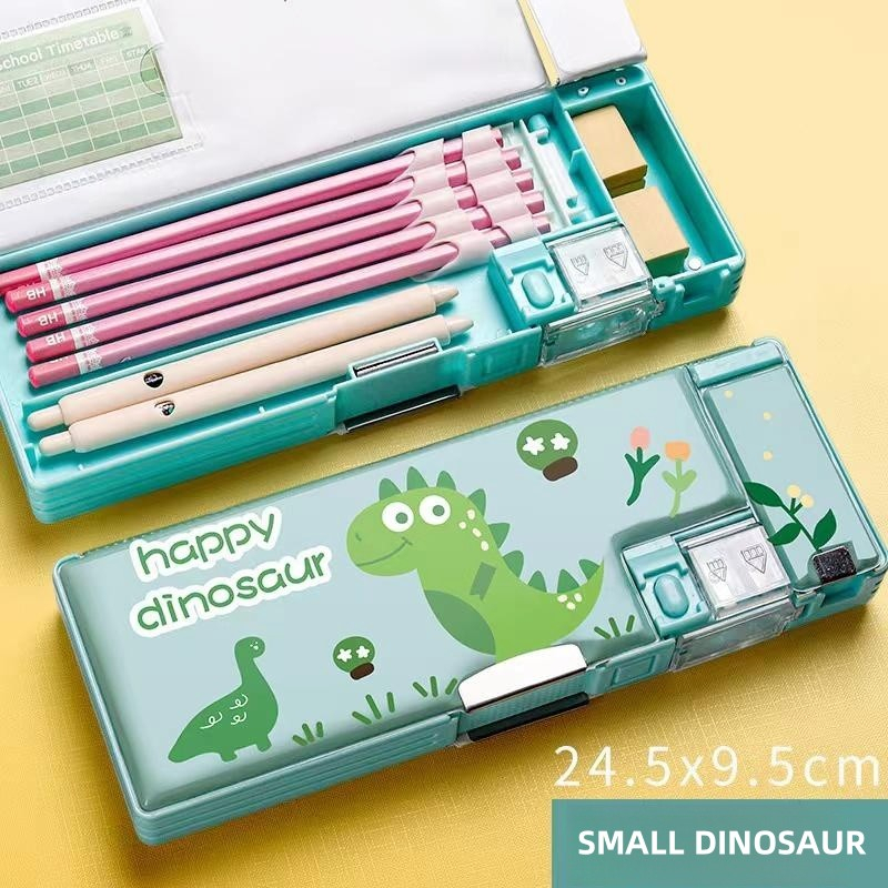 Pencil Box Cartoon Pencil Case Pencil Storage Multifunctional Creative ...