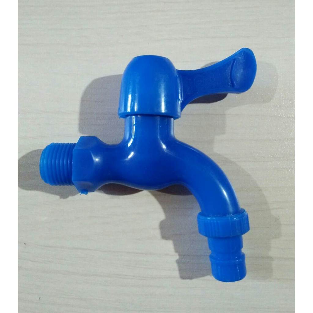 PVC Plastic Faucet/Gripo - HEAVY DUTY - With Hose Connector Bibb ...