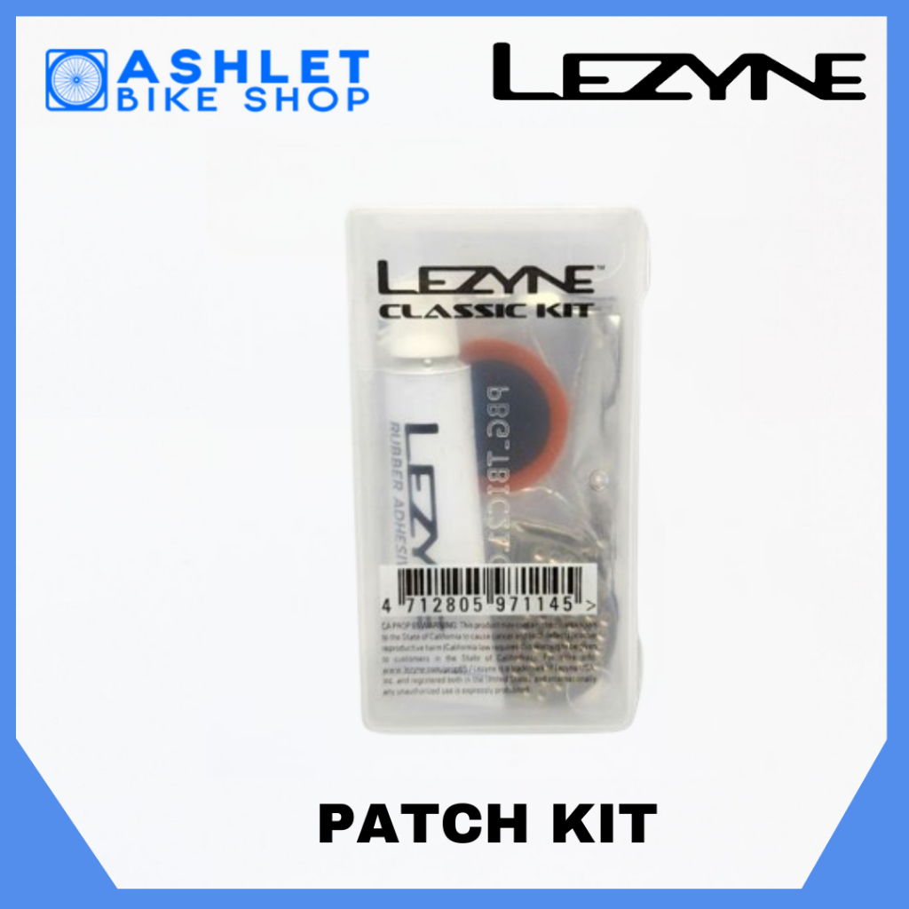 LEZYNE Patch Kit Classic Kit Box Clear - ASHLET BIKE SHOP | Shopee ...