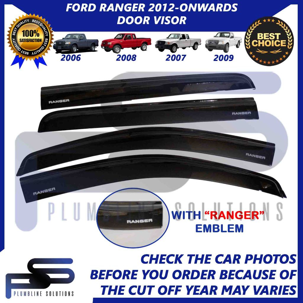 Ford Ranger / Raptor 2012 - 2022 / 2023 Onwards Injection Type Window ...