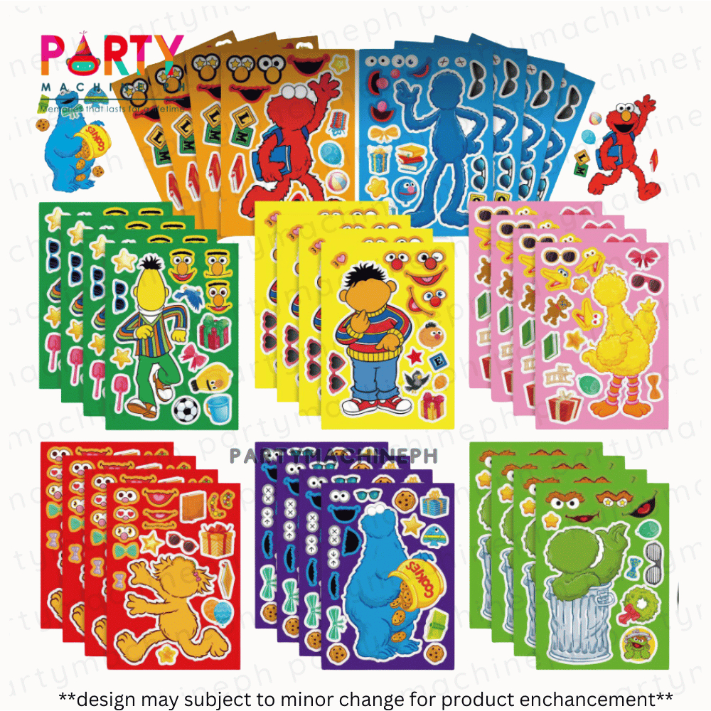 12pcs elmo loot bag fillers / sesame street giveaways / elmo birthday ...