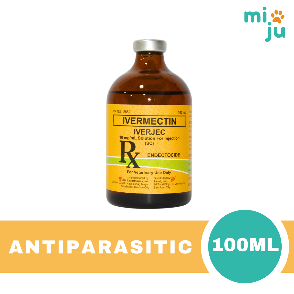 Iverjec Ivermectin Endectocide - Dewormer (100ml) | Shopee Philippines