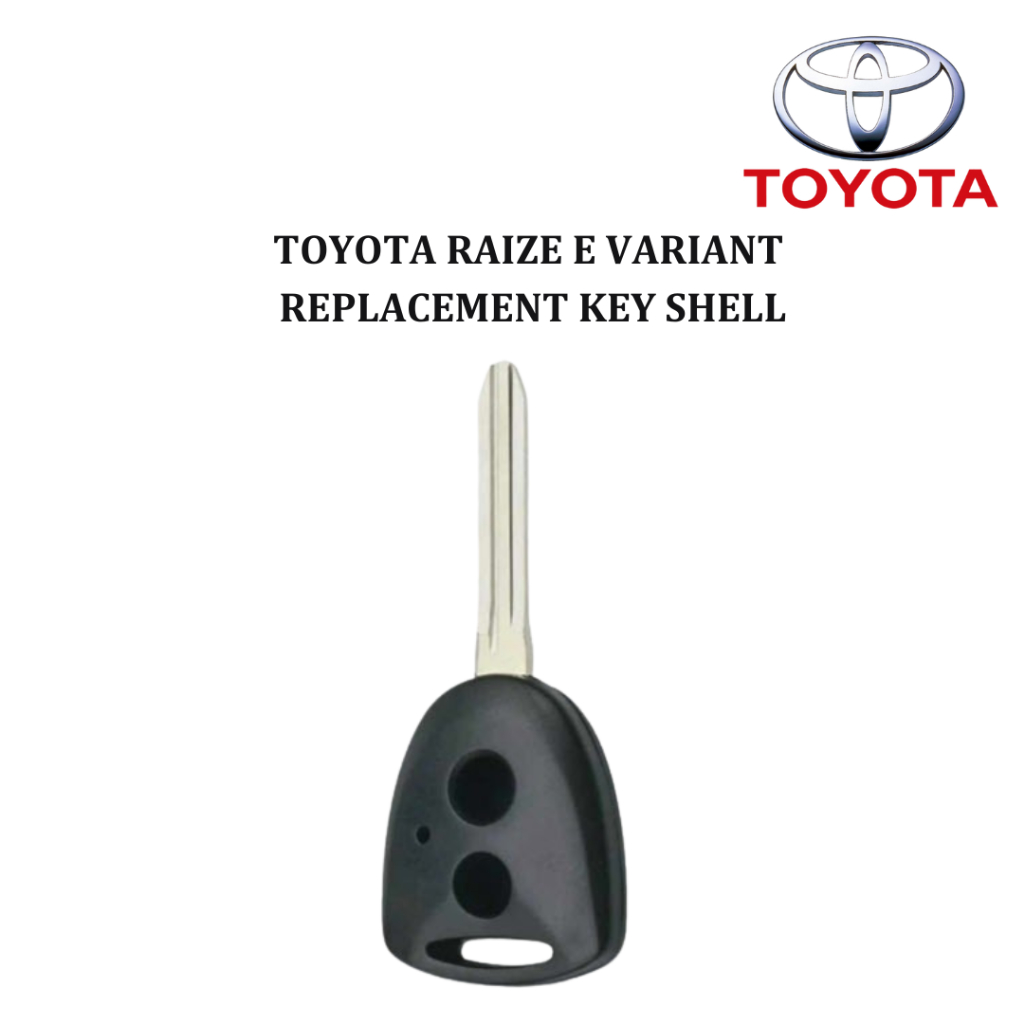 Toyota Raize E Variant Replacement Key Shell | Shopee Philippines