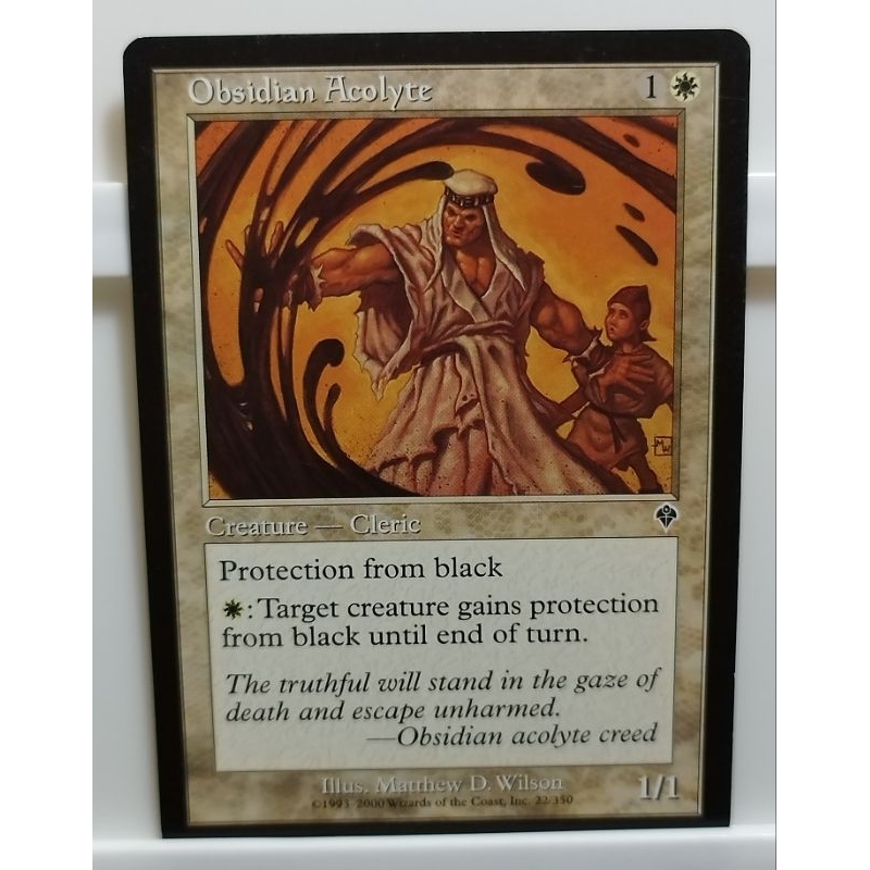 Obsidian Acolyte (Magic the gathering) | Shopee Philippines