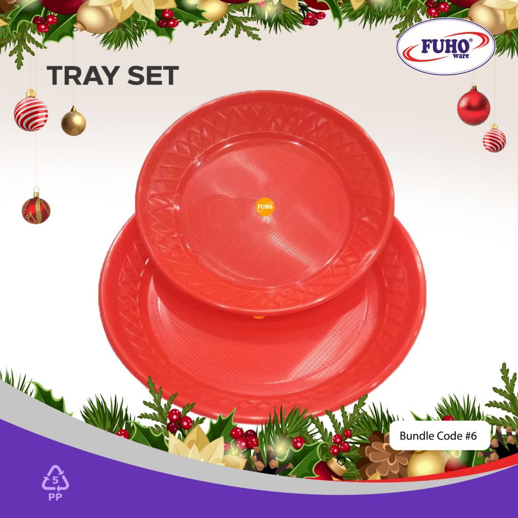 FUHO Mesh Tray Set Bundle #6 (1pc 12 inches Tray, 1pc 14inches Tray ...