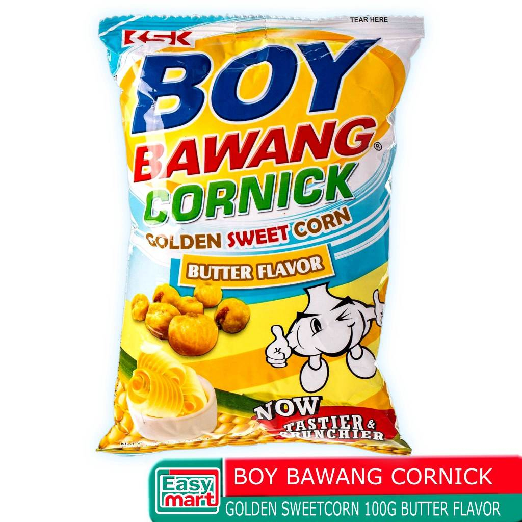 Easy.Mart Boy Bawang Cornick Golden Sweet Corn 100g Butter Flavor ...