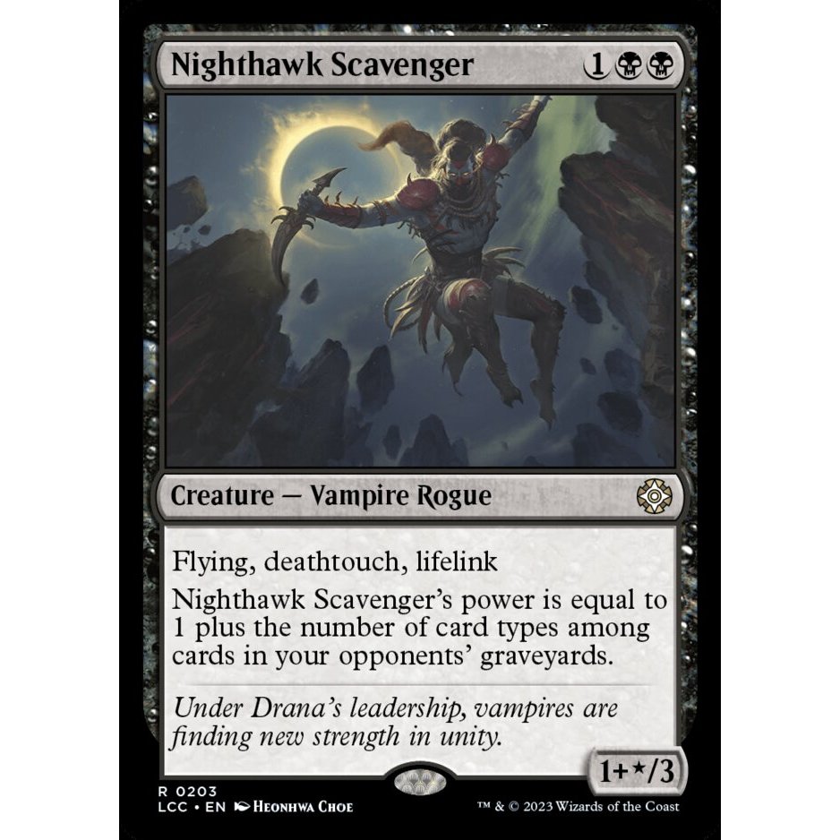 Magic the Gathering | Nighthawk Scavenger | Shopee Philippines