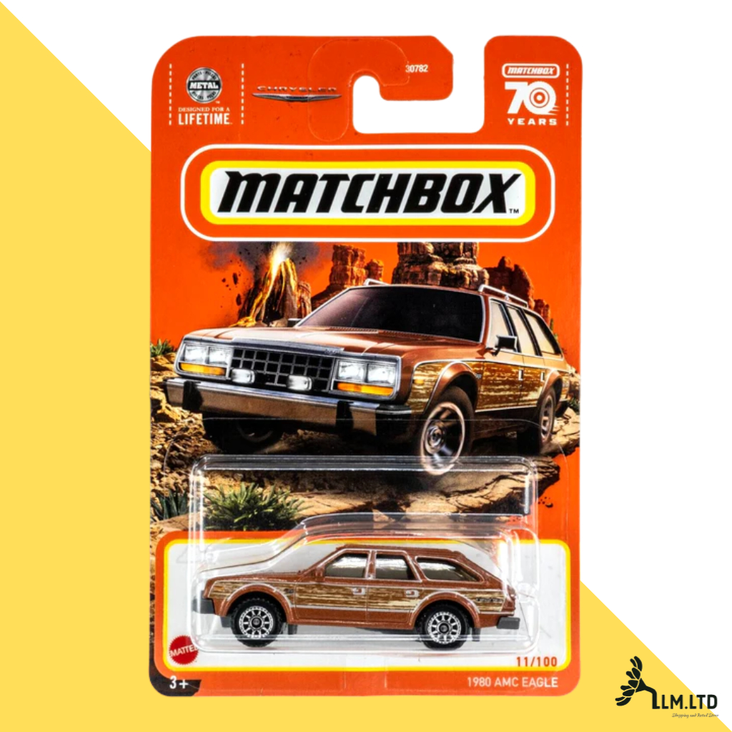 Matchbox: Basic Die-Cast Chrysler 1980 AMC Eagle (11/100) | Shopee ...
