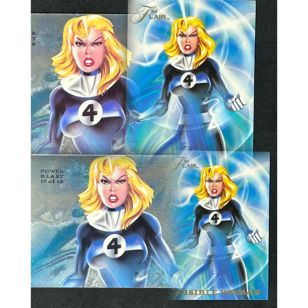 1994 Flair Marvel Annual - Flair Marvel Universe - PowerBlast insert ...