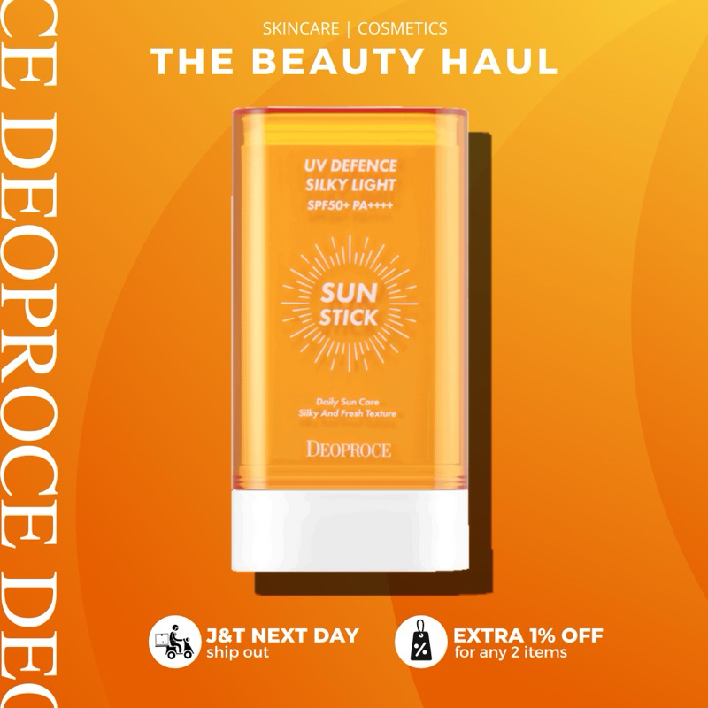 Deoproce UV Defence Silky Light Invisible Finish Sun Stick SPF50+ PA+++ | Shopee Philippines