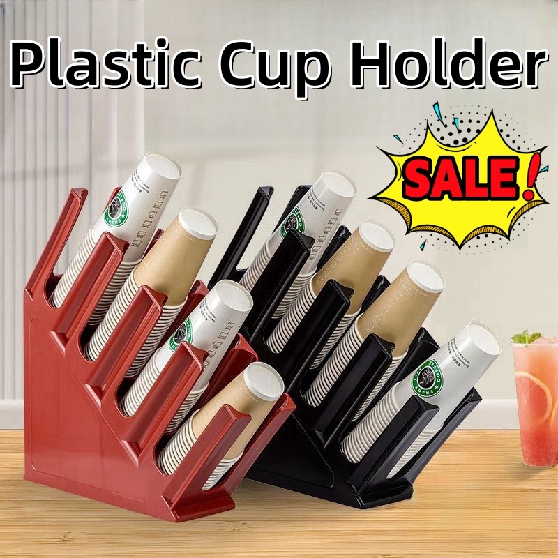 Plastics Paper Cup Holder rack Milktea Cup Holder coffee shop supplies ...