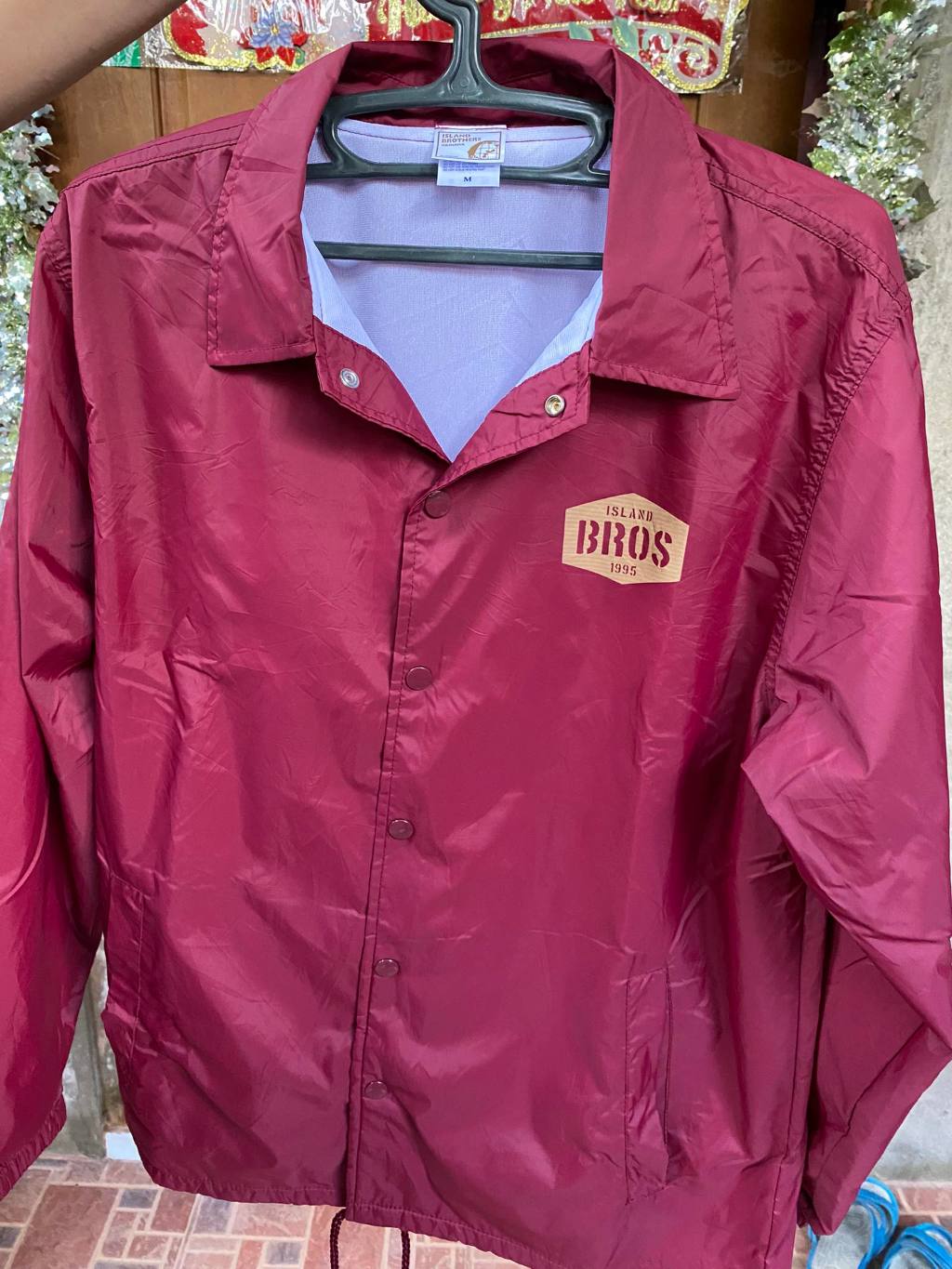 Island Brothers Jacket Authentic (Maroon) | Shopee Philippines