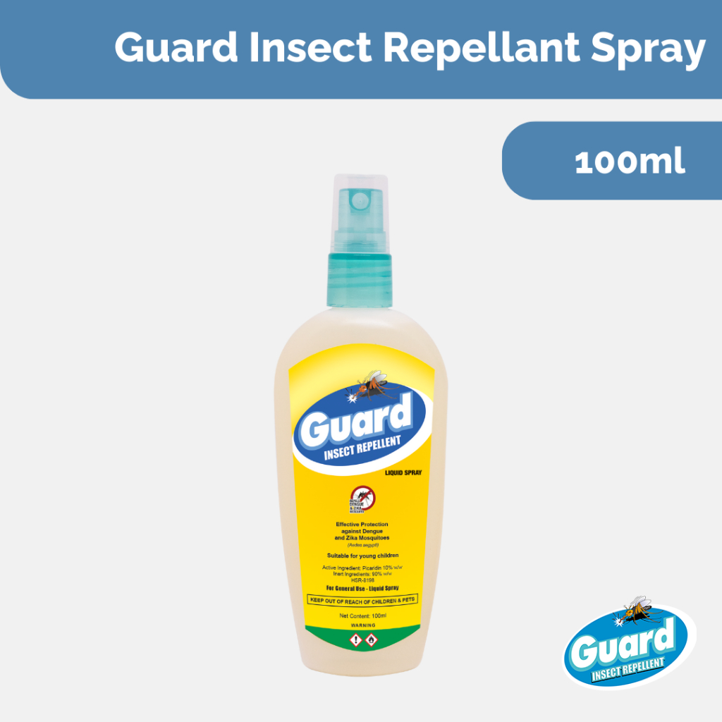 Guard Insect Repellent Spray 100ml | Shopee Philippines