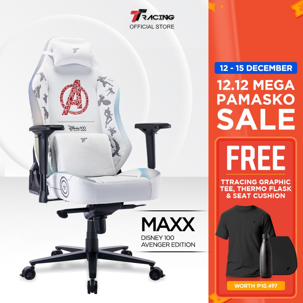 TTRacing Maxx - Gaming Chair Ergonomic Home Office Chair Computer Chair ...