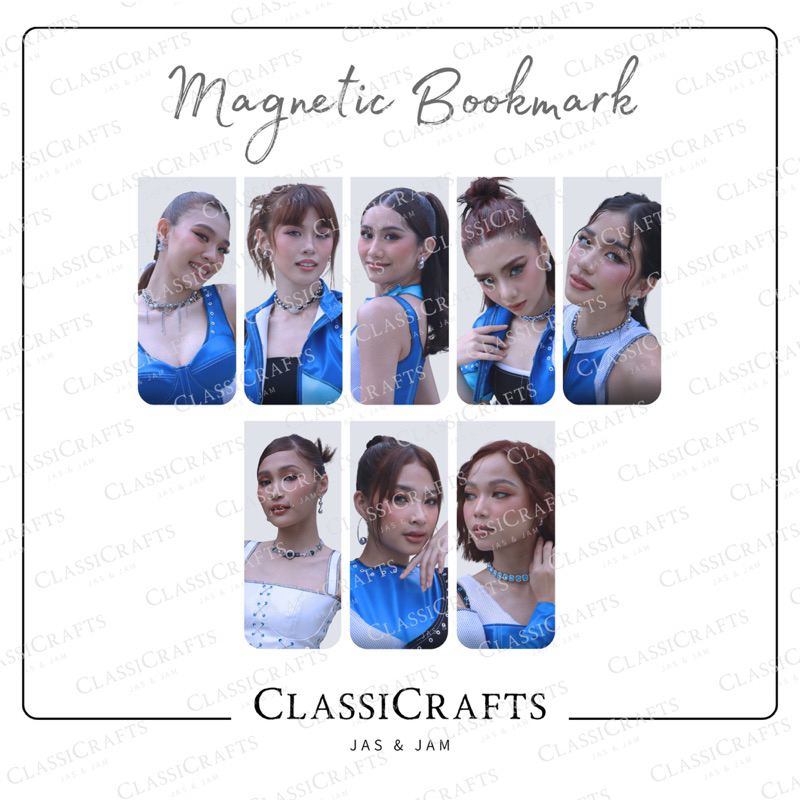 Magnetic Bookmark BINI (GMusicFest) | Shopee Philippines
