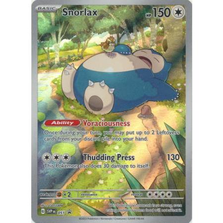 Snorlax - SVP051 - (ETB) Elite Trainer Box Promo | POKEMON TCG: Scarlet ...