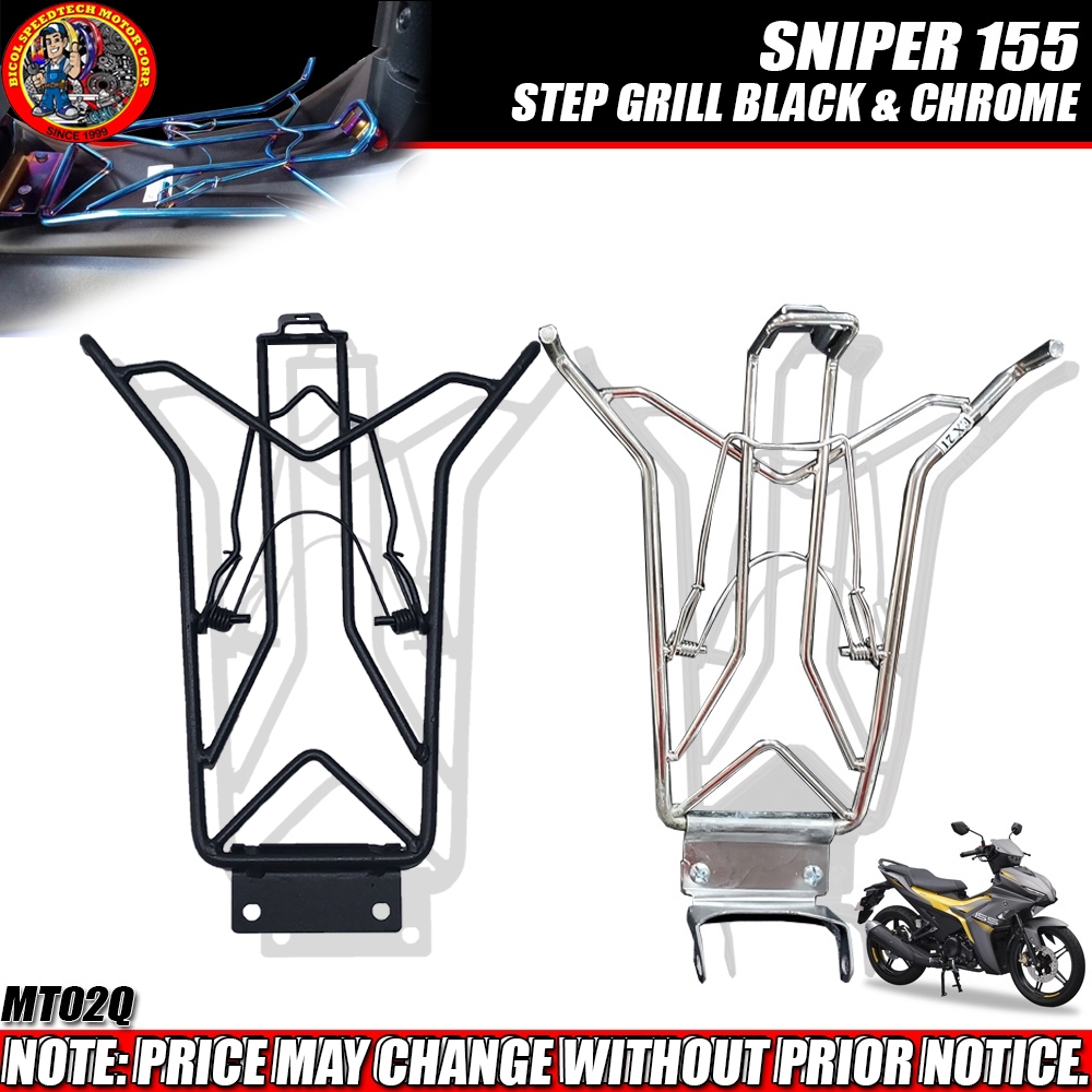 SNIPER 155 STEP GRILL BLACK & CHROME (MT02Q) | Shopee Philippines
