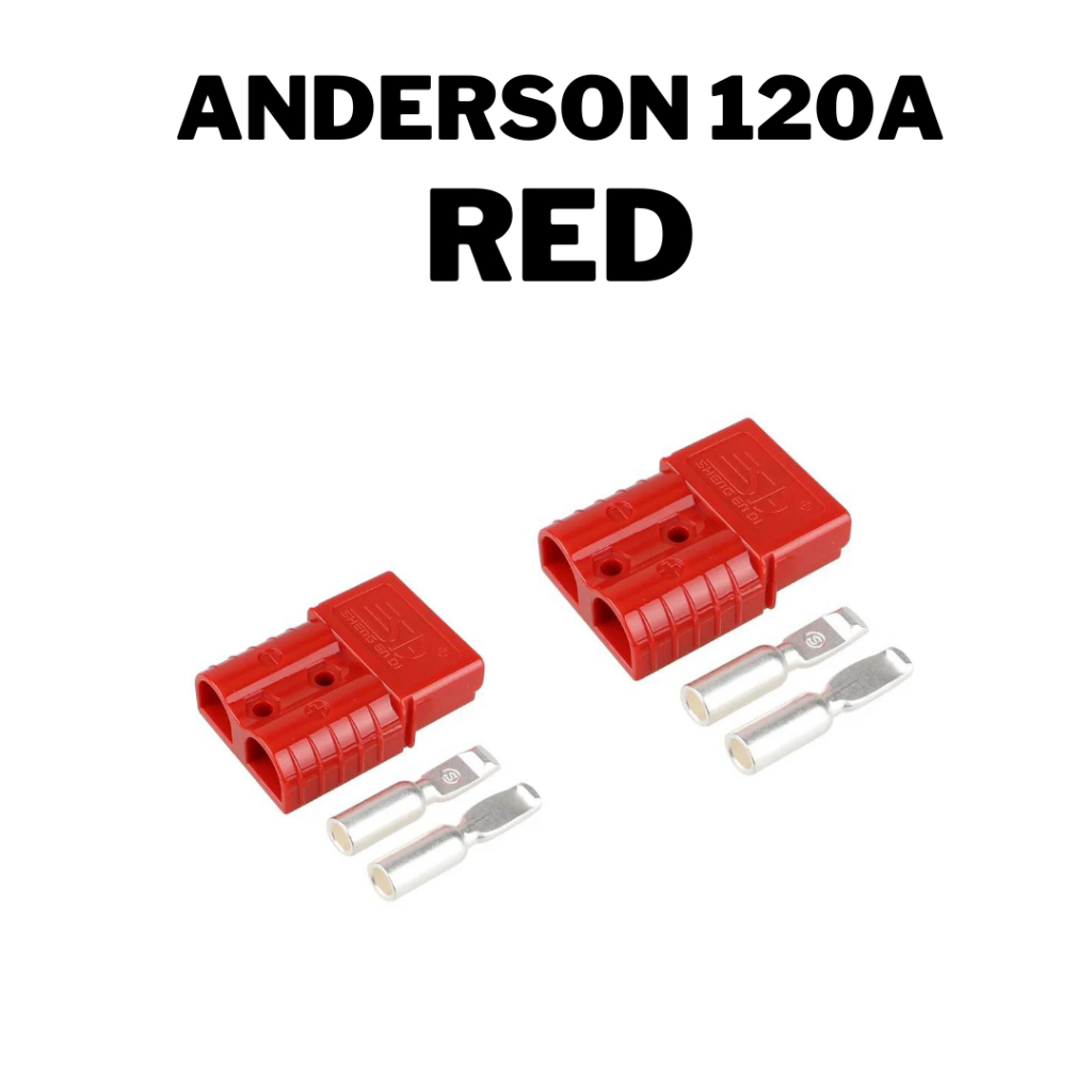50A/120A/175/350A 600V High Current Plastic GRAY & RED Anderson ...