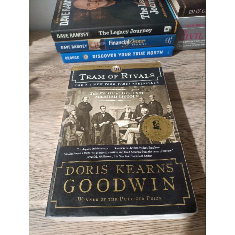TEAM OF RIVALS: THE POLITICAL GENIUS OF ABRAHAM LINCOLN by DORIS KEARNS ...