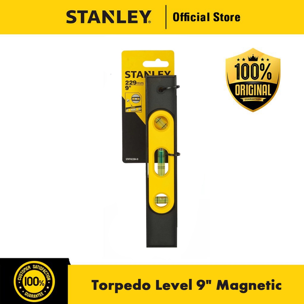 Stanley 42-264 Torpedo Level 9" Magnetic | Shopee Philippines