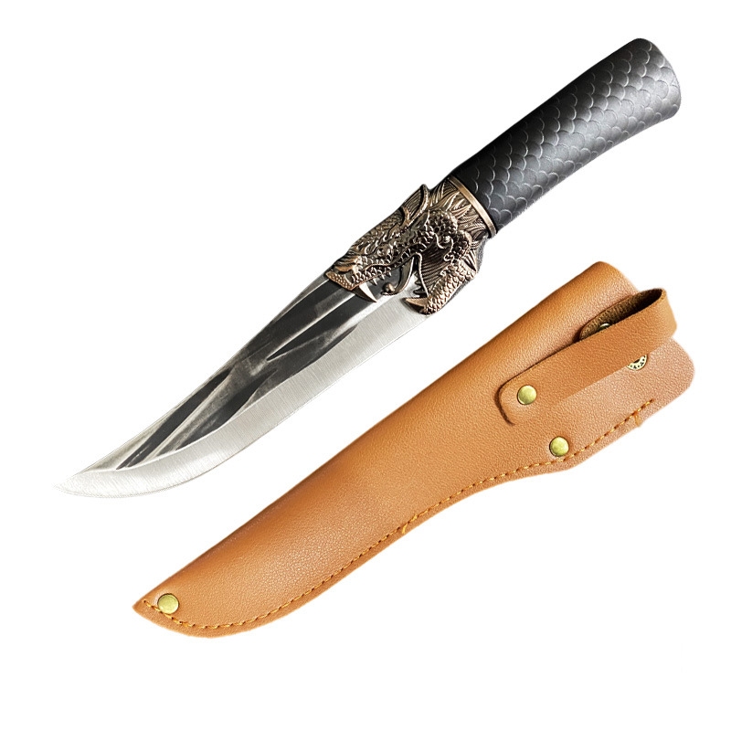 Nipiin Dragon Head Bone Removal Knife Forged Blade Slicing Knife Bone ...