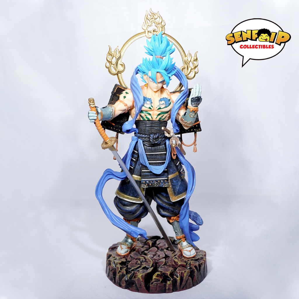 HQKO Dragonball Goku Ultra Instinct Samurai Version Action Figure ...