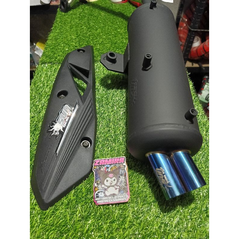 Sun Racing Power Pipe Tri Tip for Honda Click V2 125 150 Click V3 125 ...