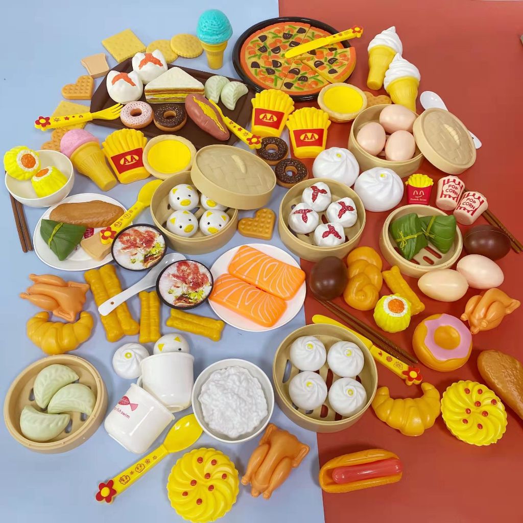 Flay and cut toy smaller kitchen toys (foods) | Shopee Philippines