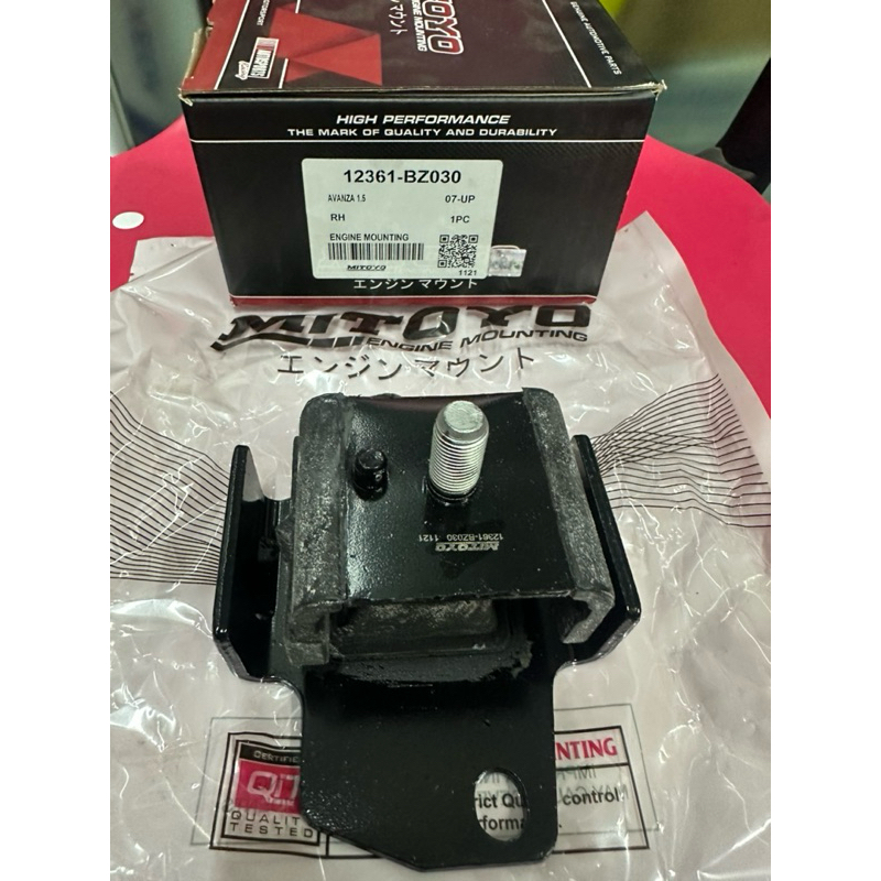 ENGINE MOUNTING 12361-BZ030-M AVANZA 1.5 07-UP RH OPTIMUM BRAND MADE IN ...