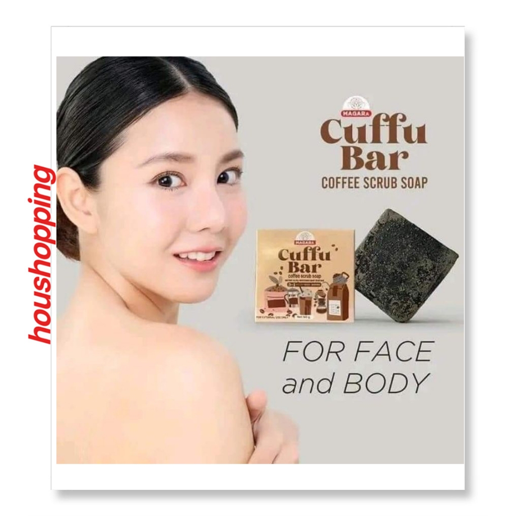 MAGARA SOAP Cuffu Bar Coffee Scrub Soap | Cuffu Buff Volcanic Ash Soap ...
