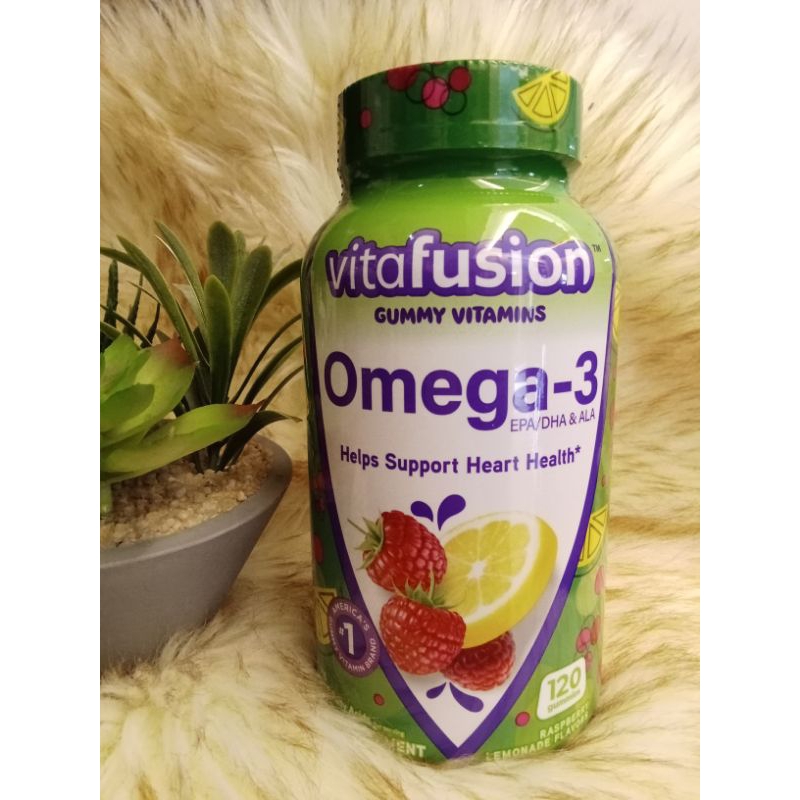 VITAFUSION OMEGA 3 - 120 GUMMIES | Shopee Philippines