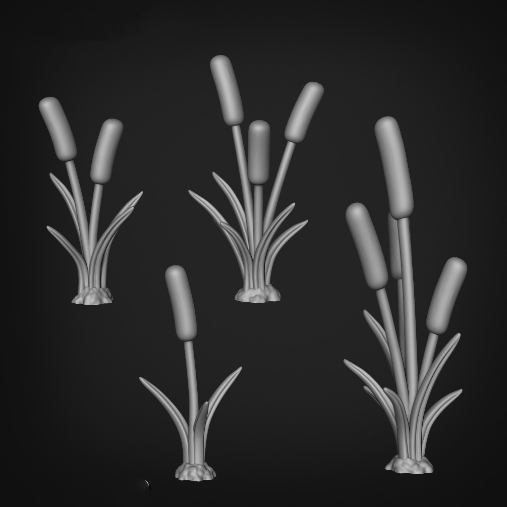 Kaizen's Bitsing Bits: JUNGLE PLANTS for diorama making or miniature ...