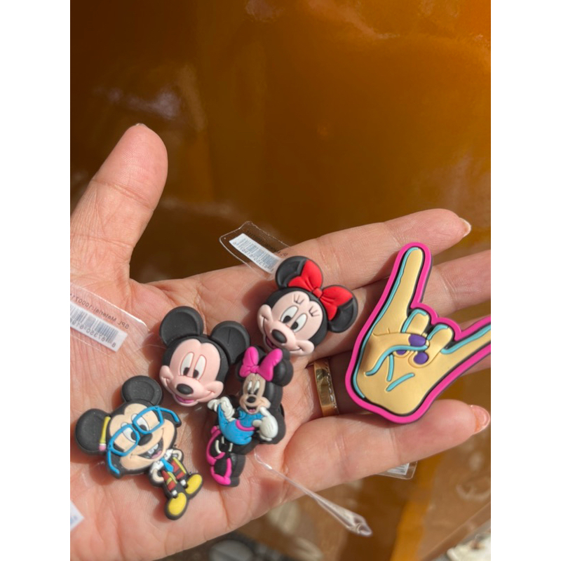 disney original jibbitz with tag and logo | Shopee Philippines
