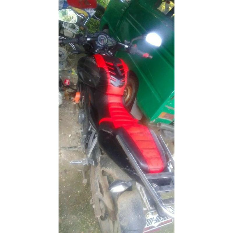 motorcycle seat and tank cover 1 set for kawasaki rouser NL / LS ...