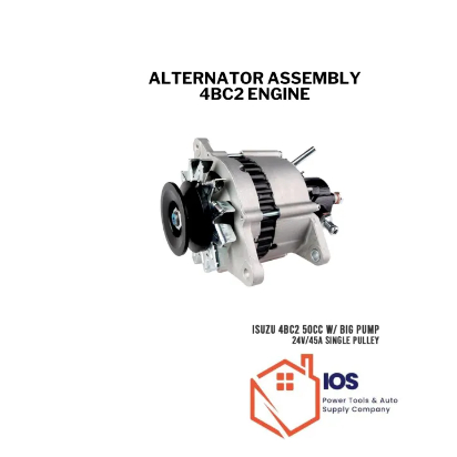 ALTERNATOR for 4BC2 ENGINE (ISUZU) | Shopee Philippines