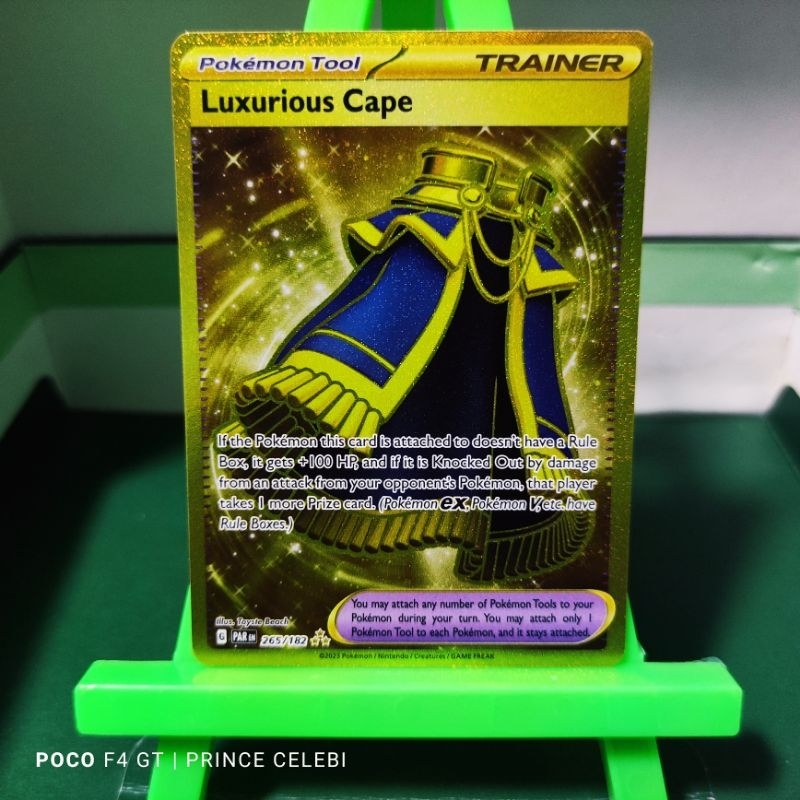 Pokemon TCG - Luxurious Cape Gold HR | Shopee Philippines