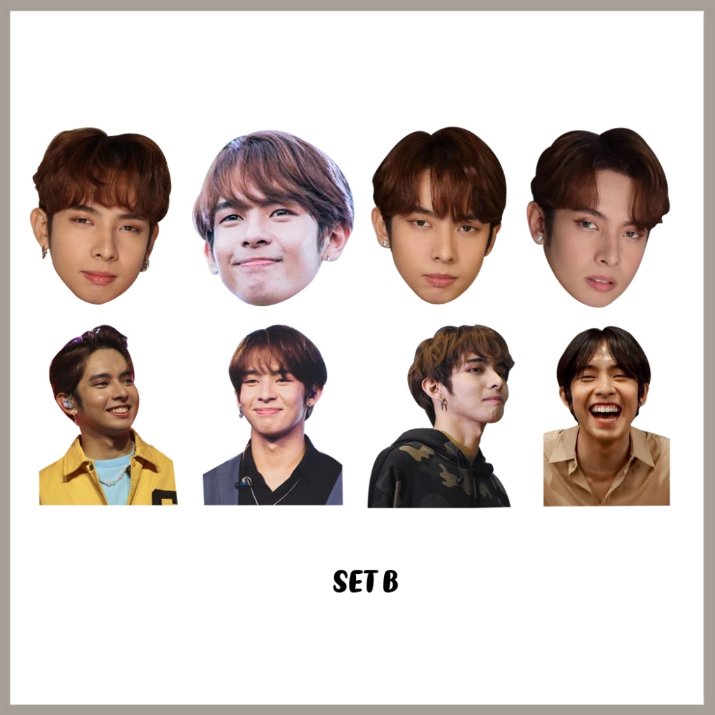 SB19 Justin Sticker Set | Shopee Philippines