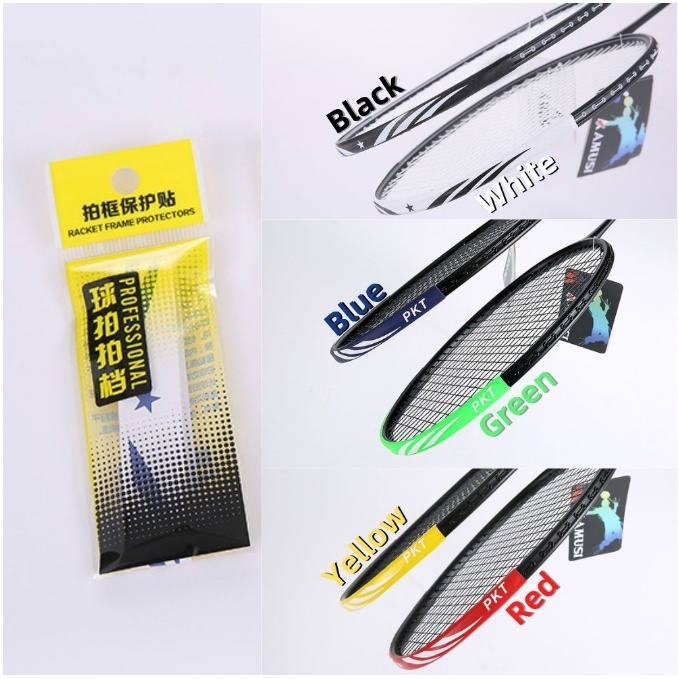 Badminton Racket Protection Sticker Avoid Feather Frame Border Line ...