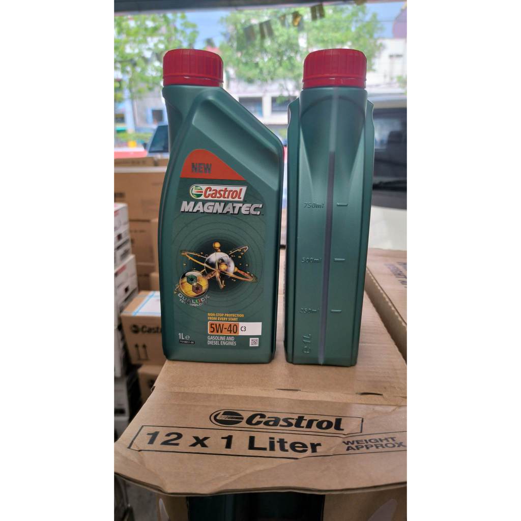 CASTROL MAGNATEC 5W-40 C3 BOTH GASOLINE AND DISEL FULLY SYNTHETIC 1 ...