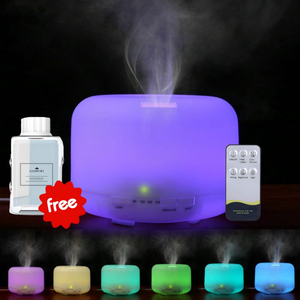 500ml MUJI Air Humidifier Ultrasonic Mini Aromatherapy Diffuser ...