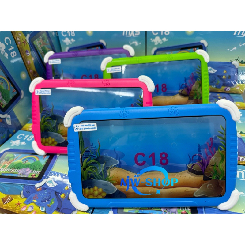 Sales !!! Smartkids Tablet C18 for kids Big screen 7‘’ inches | Shopee ...