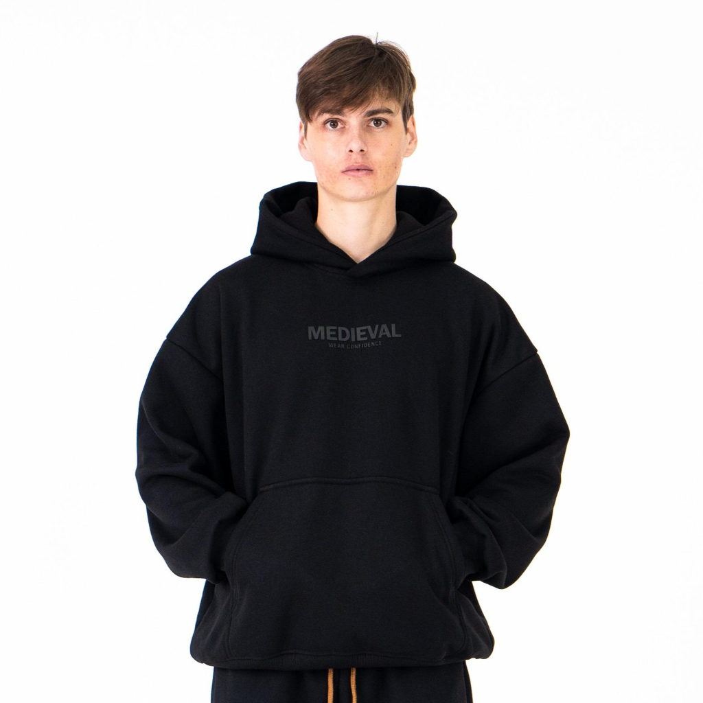Medievalmnl Hoodie 400gsm heavyweight fabric cotton fleece Oversize ...