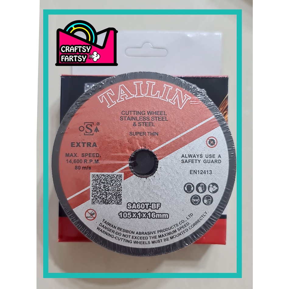 (PER BOX) Tailin Cutting Disc - Original | Shopee Philippines
