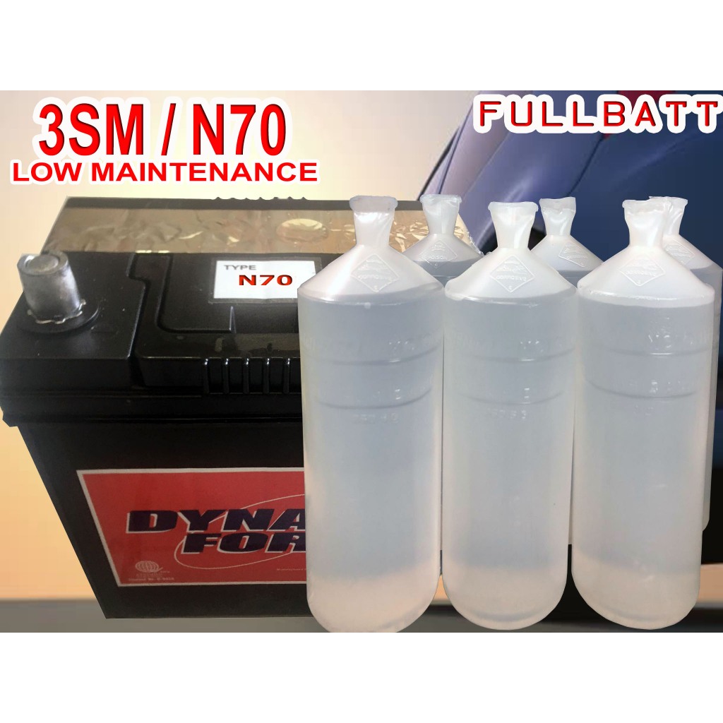 3SM / N70 DYNA FORCE Low Maintenance Car Battery | Shopee Philippines